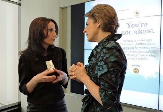 New App to help at risk single mums | Domestic violence support